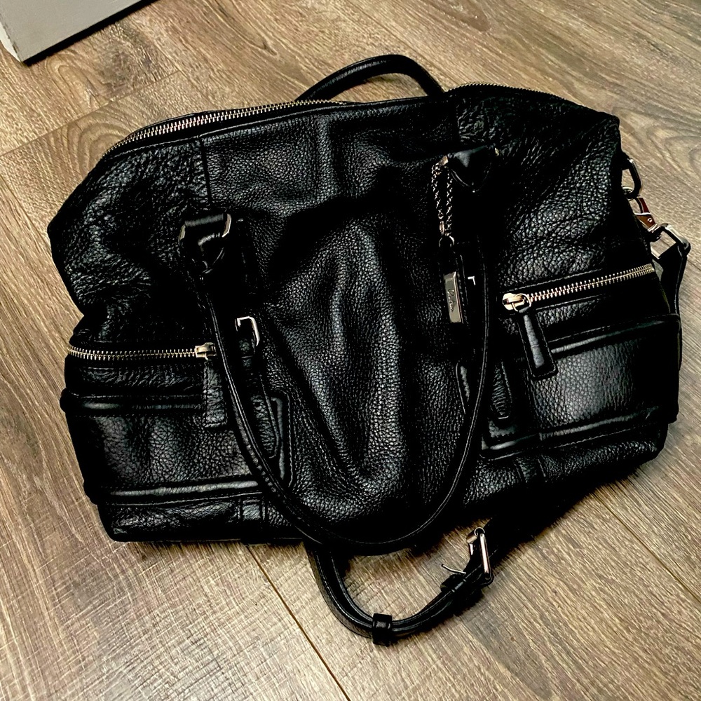 Cole Hann Italian Leather Shoulder/Crossbody Bag - Gem